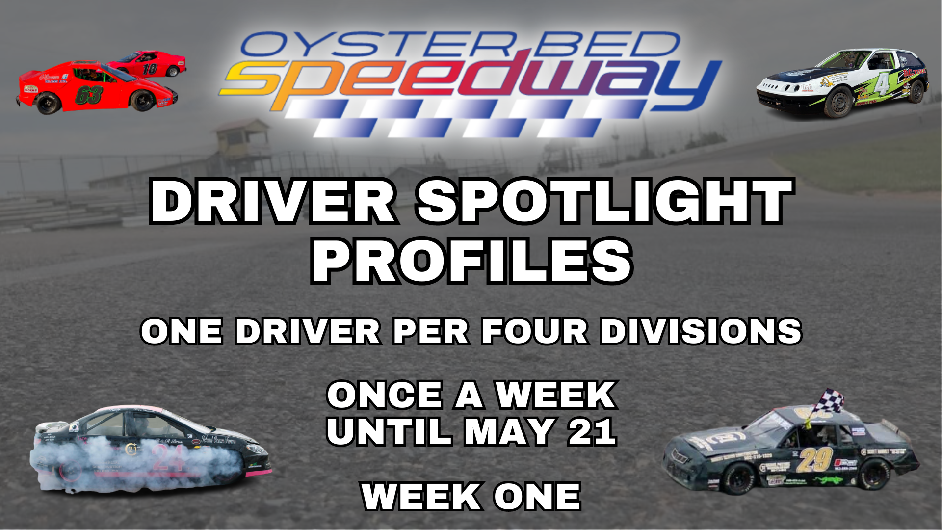 2023 Szn Driver Spotlight Profiles - Week 1 - OysterBedSpeedway.ca